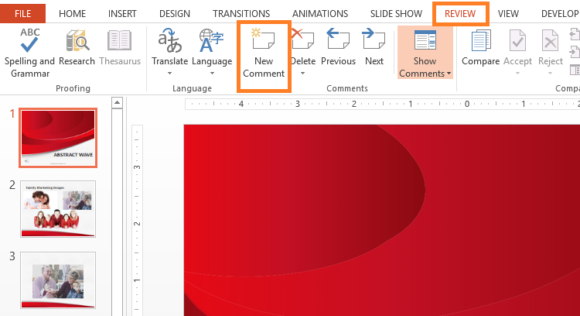 How To Add Comments In PowerPoint 2013 And PowerPoint 2016 Free 
