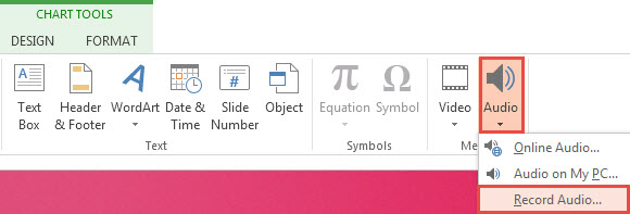 How To Record Audio On A Slide In PowerPoint 2013 Free PowerPoint 