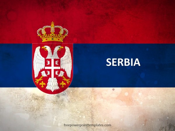 Free Serbia PowerPoint Template