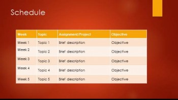 Free Academic Course Template - Free PowerPoint Templates