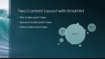 Free Waves Template for PowerPoint Online - Free PowerPoint Templates