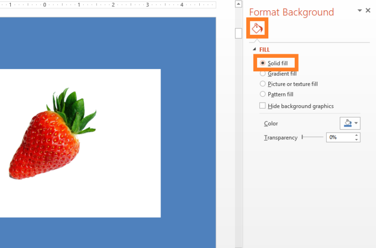 How To Match the Background Color of An Image And a PowerPoint 2013 ...