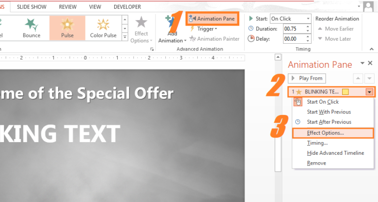 how-to-make-text-blink-or-pulse-in-powerpoint-2013-free-powerpoint-templates