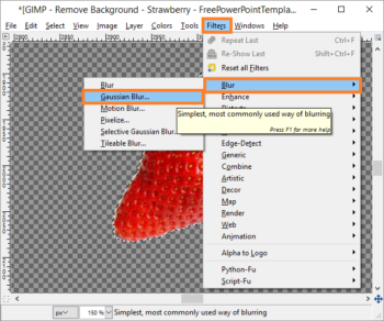 How To Remove Background From An Image in PowerPoint using GIMP? - Free ...