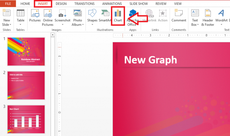 How To Make A Simple Graph In PowerPoint Free PowerPoint Templates