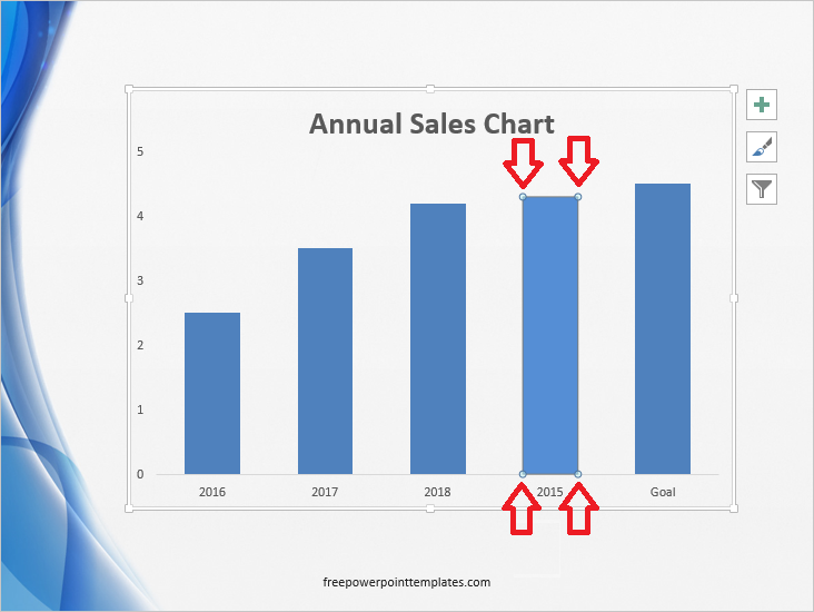 How To Highlight Columns in a Graph in PowerPoint 2013 - Free ...