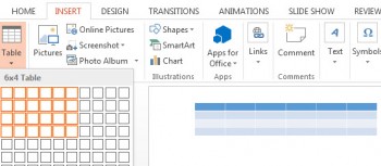 How To Create a Table in PowerPoint 2013 - Free PowerPoint Templates