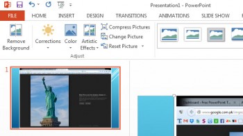 How To Insert Screenshots In PowerPoint 2013 - Free PowerPoint Templates