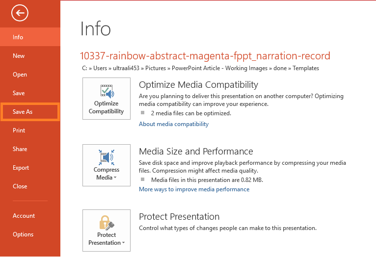How To Save PowerPoint Slides as Images? - Free PowerPoint Templates