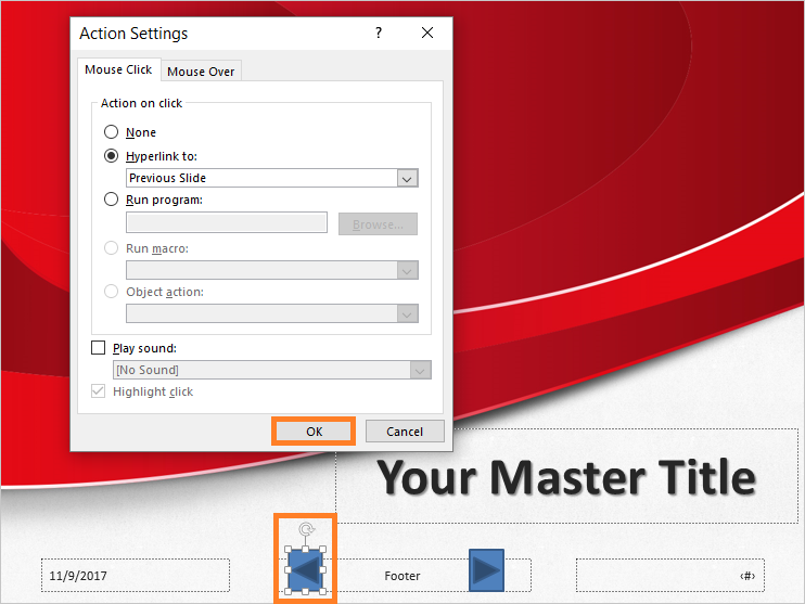 Adding Navigation Controls To PowerPoint 2013 Slides - Free PowerPoint ...