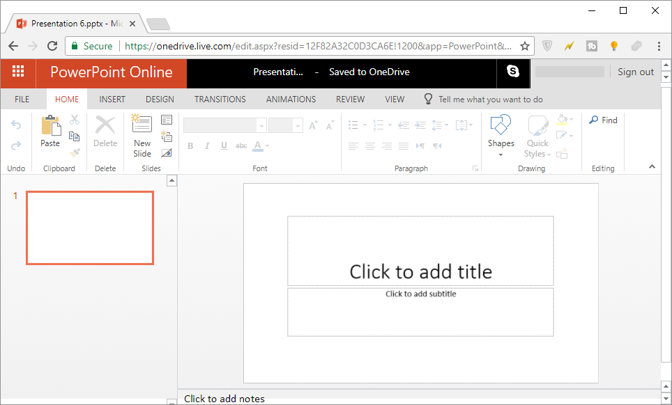 How To Make A PowerPoint Presentation in a Web Browser Online? - Free ...