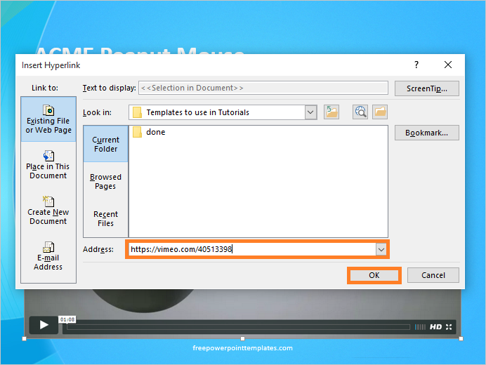 How To Play Any Online Video From a PowerPoint Slide - Free PowerPoint ...