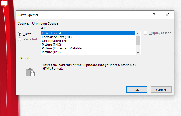 All Paste Options in PowerPoint 2013 Explained - Free PowerPoint Templates