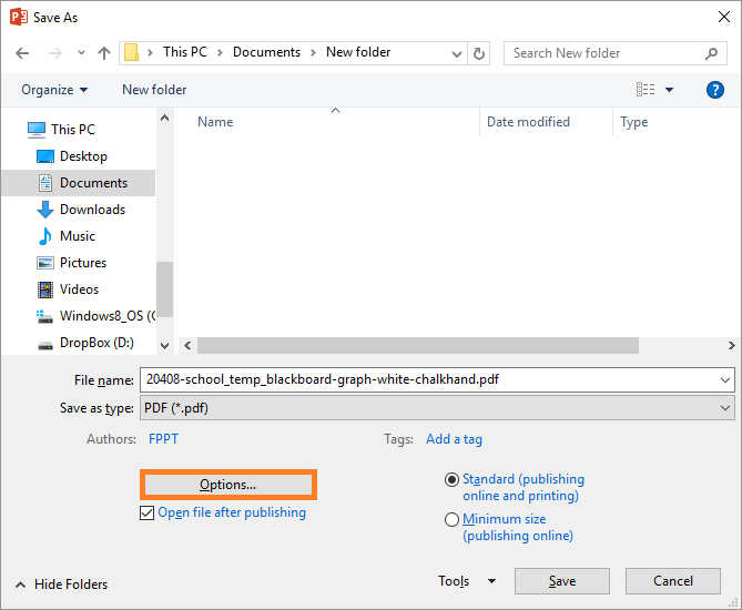 How To Convert PowerPoint Files (With Comments and Markups) To PDF ...