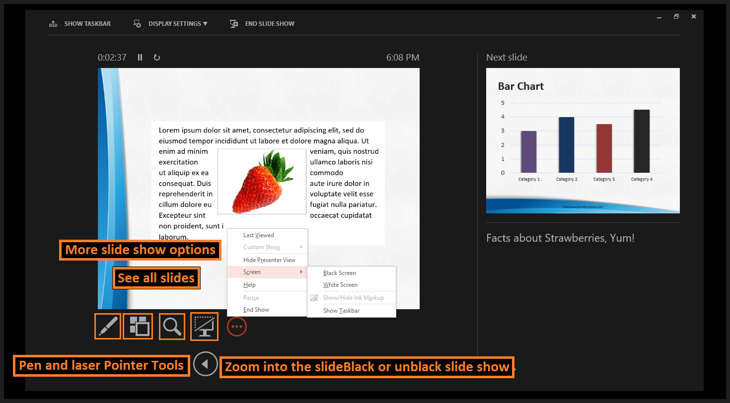 Using Presenter View In PowerPoint 2013 Or PowerPoint 2016 Free
