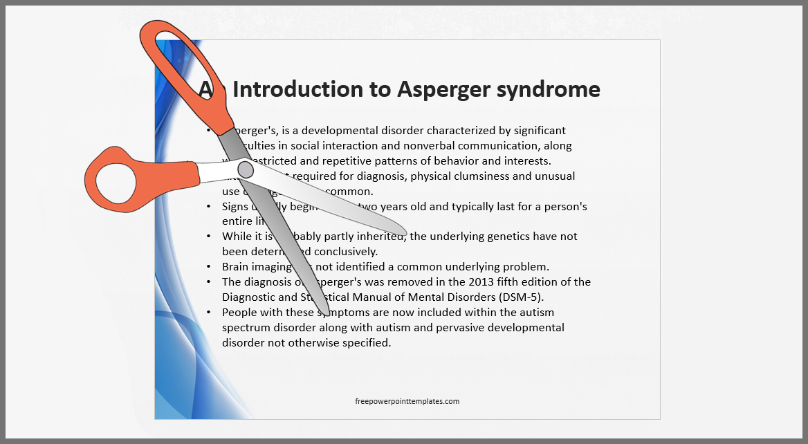 Pruning Text For Better Presentations - Free PowerPoint Templates
