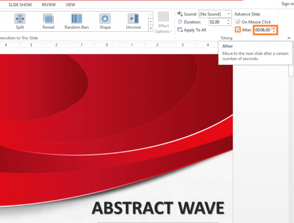 How To Set Manual Slide Timings In PowerPoint 2013 Free PowerPoint 